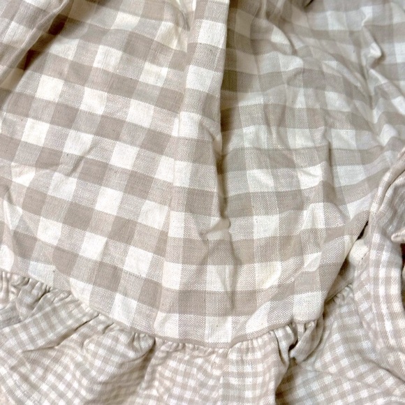 Bedding | Eco Baby By Park Smith Gingham Buffalo Plaid Dust Ruffle For ...